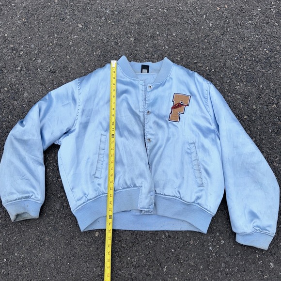 FUBU | Jackets & Coats | Vintage Fubu The Collection Varsity Satin ...